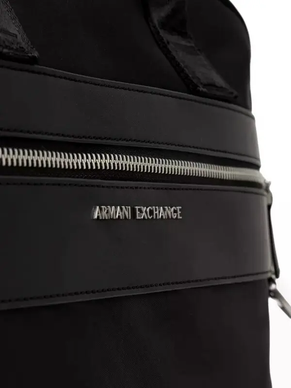 Armani Exchange Logo-plaque Laptop Bag