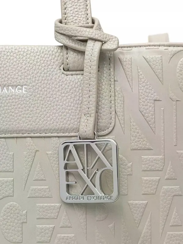 Armani Exchange Logo-debossed Tote Bag