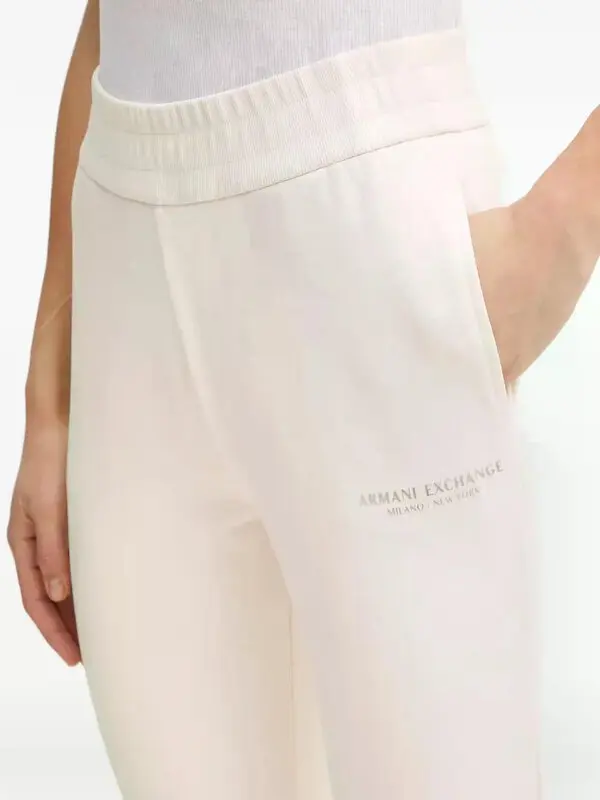Armani Exchange Logo Print Track Pants