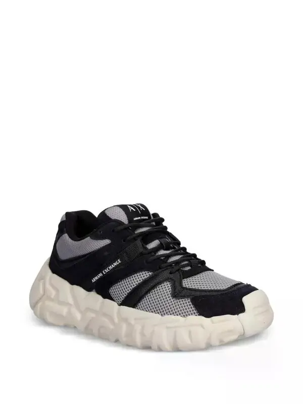 Armani Exchange Paneled Sneakers