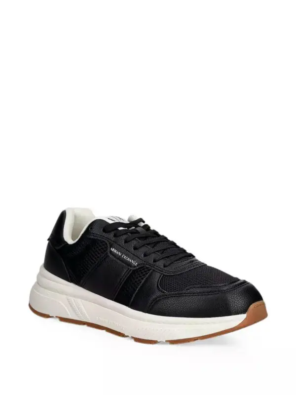 Armani Exchange Panelled Logo Sneakers