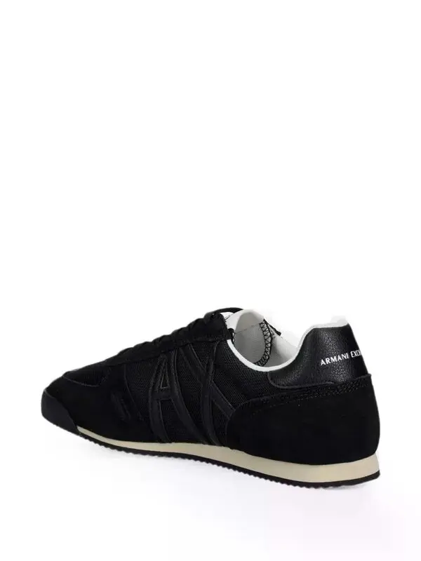 Armani Exchange Logo Patch Sneakers