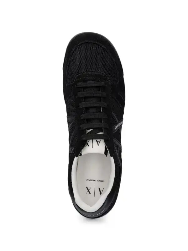 Armani Exchange Logo Patch Sneakers
