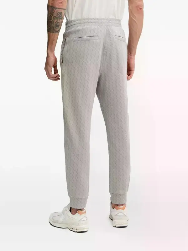Armani Exchange Monogram-pattern Track Pants