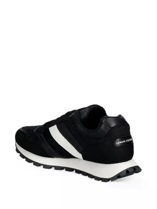 Armani Exchange Paneled Logo Sneakers