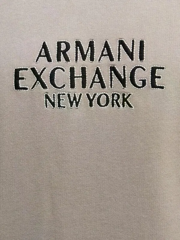 Armani Exchange Logo Embroidered Sweatshirt