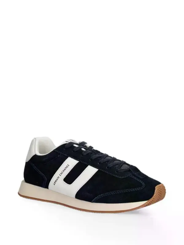 Armani Exchange Paneled Logo Sneakers