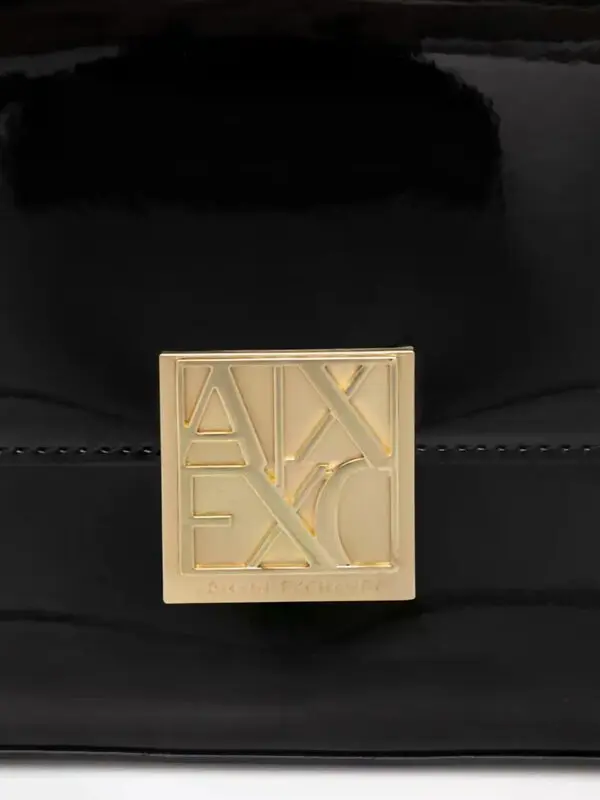 Armani Exchange Logo Plaque Crossbody Bag