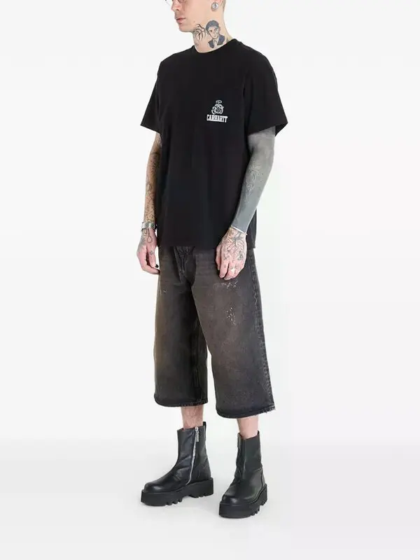 Carhartt Work In Progress Graphic Print T-shirt - Black