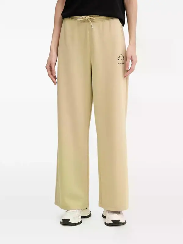 Karl Lagerfeld Logo Print Drawstring Track Pants