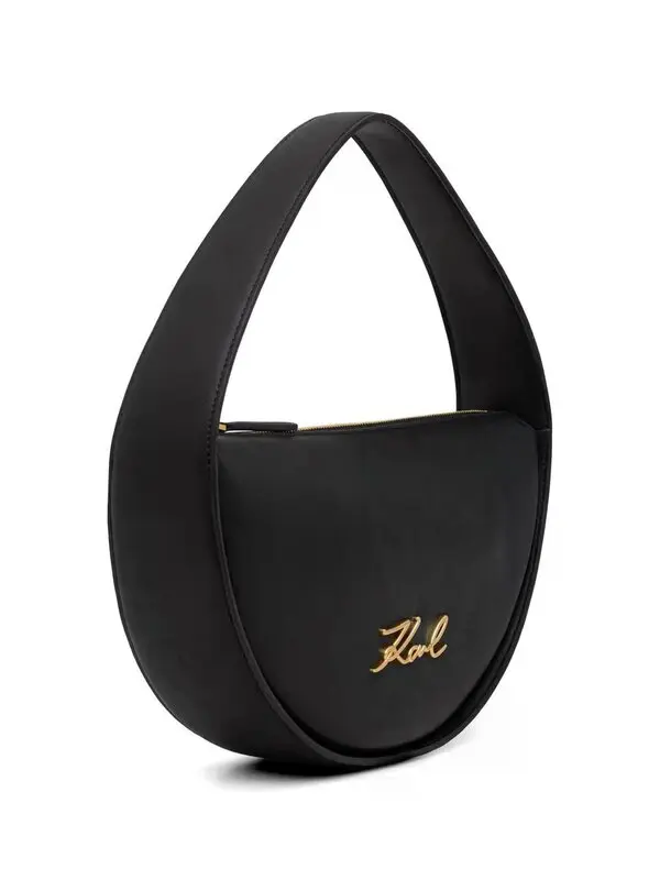 Karl Lagerfeld Crescent Tote Bag