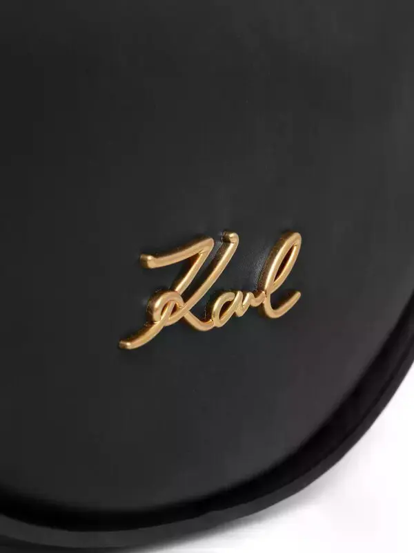 Karl Lagerfeld Crescent Tote Bag