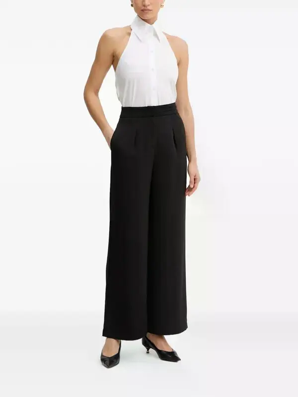 Karl Lagerfeld Halterneck Top With Back Tie