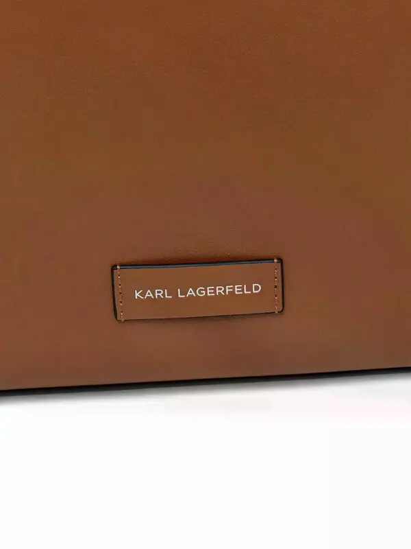 Karl Lagerfeld Perforated Logo Tote Bag