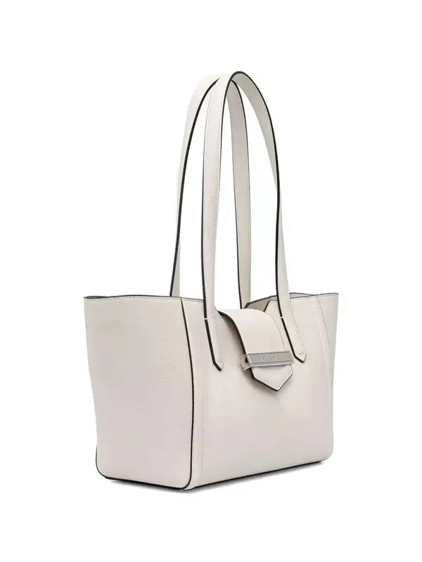 Karl Lagerfeld Grained Leather Tote Bag