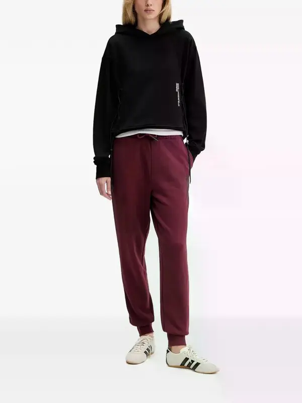 Karl Lagerfeld Logo-print Drawstring Track Pants - Red