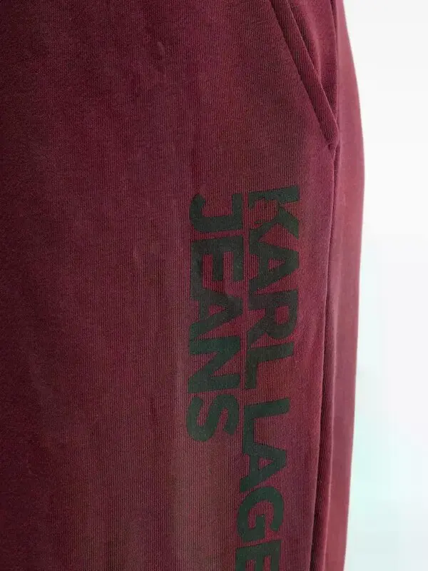 Karl Lagerfeld Logo-print Drawstring Track Pants