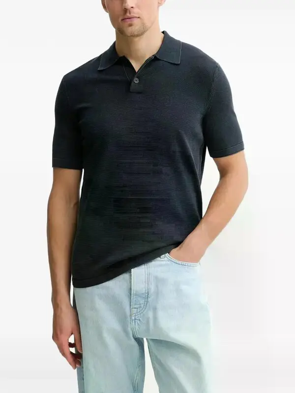 Marc O'polo Textured Short-sleeve Polo Shirt