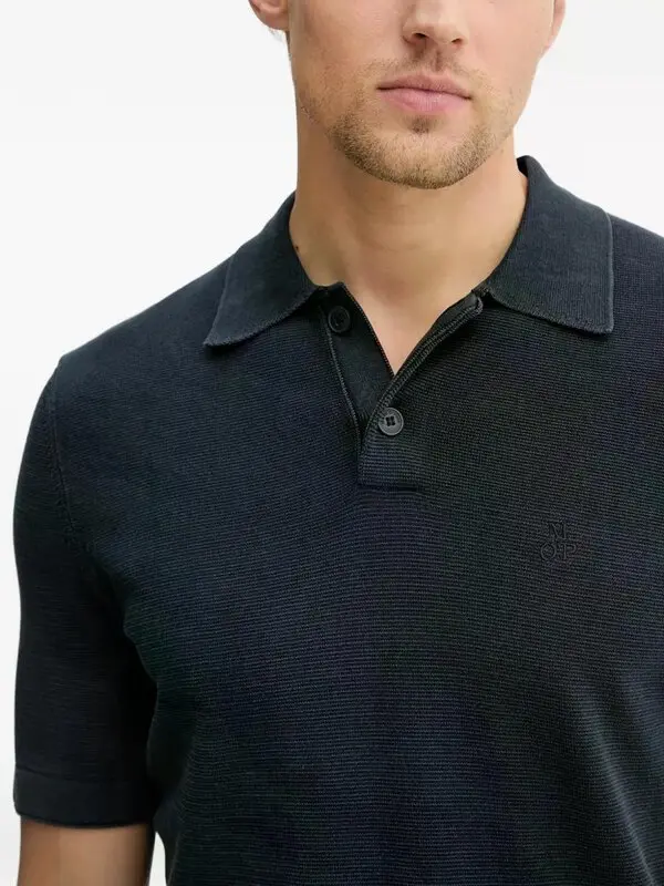 Marc O'polo Textured Short-sleeve Polo Shirt
