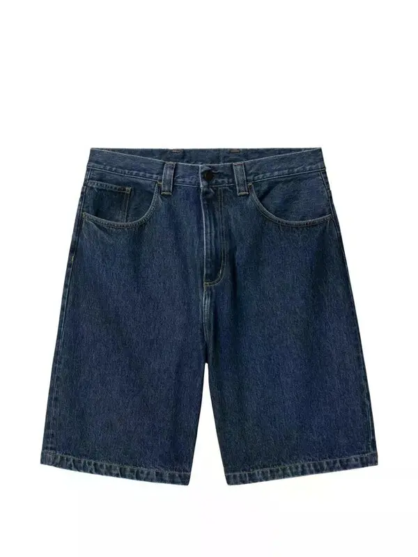 Carhartt Work In Progress Brandon Logo-patch Denim Shorts