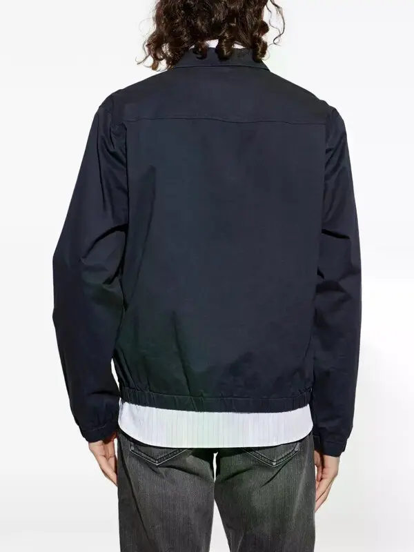 Rag & Bone Zip-up Embroidered Logo Jacket