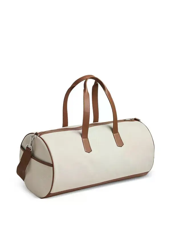 BOSS Leather-trim Holdall Bag