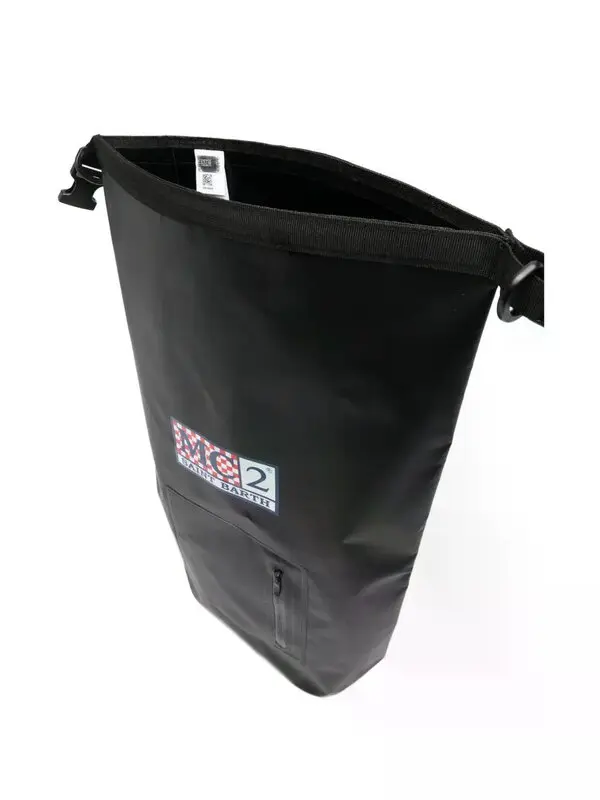 MC2 SAINT BARTH Logo Patch Roll-top Backpack