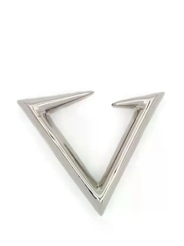 LAG WORLD Triangle Geometric Ear Cuff - Silver
