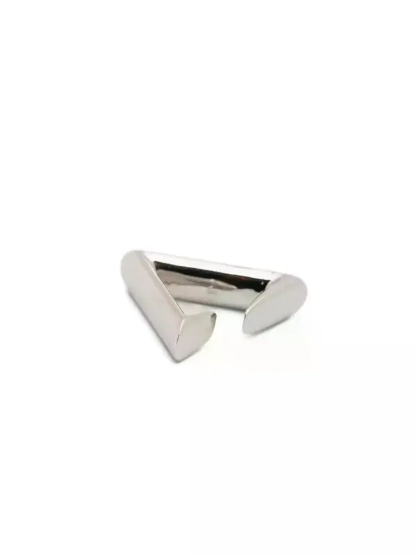 LAG WORLD Tone Triangle Ear Cuff - Silver