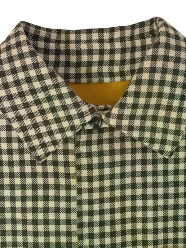 Fendi Check Patch-pocket Coat