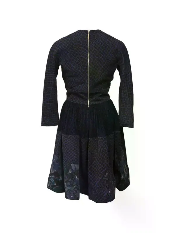 Elie Saab Printed A-line Dress
