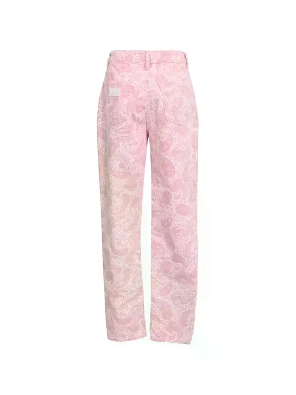 GANNI Paisley Print Jeans