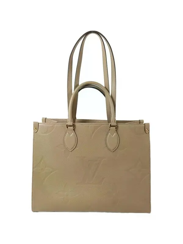 LOUIS VUITTON Onthego Mm Monogram Empreinte Tote Bag