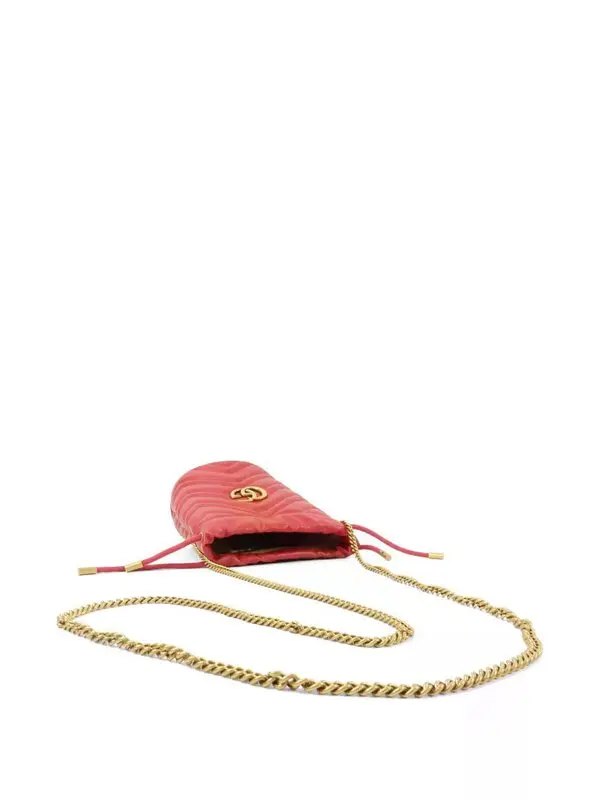 Gucci Gg Marmont Leather Bucket Bag