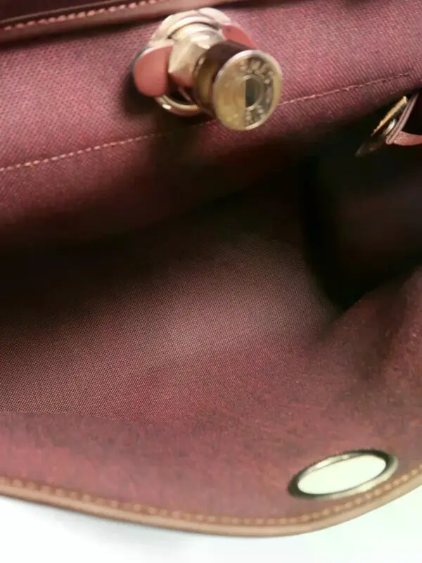 Hermès Pm Herbag Leather Tote Bag