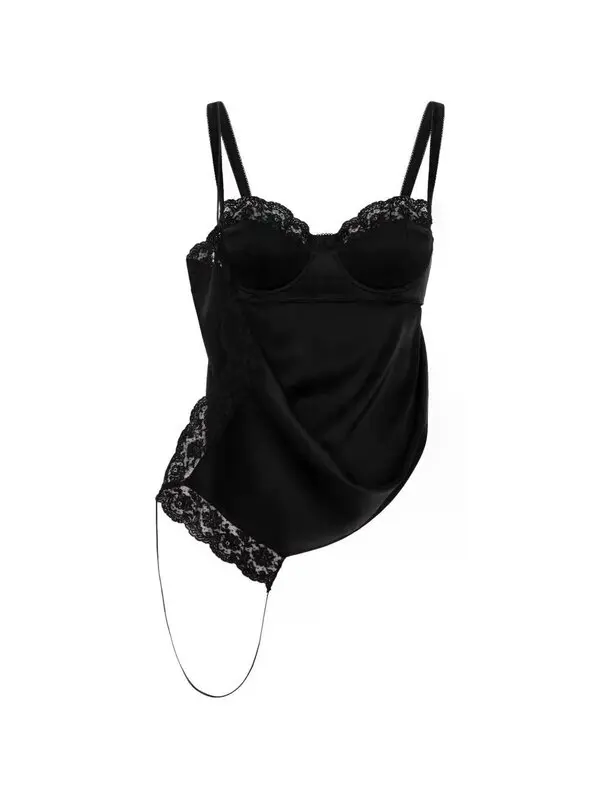 SEEN USERS Name Picasso Lace-trim Top
