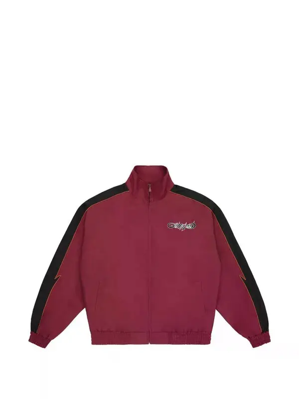 GODSPEED Logo Patch Track Jacket - Red