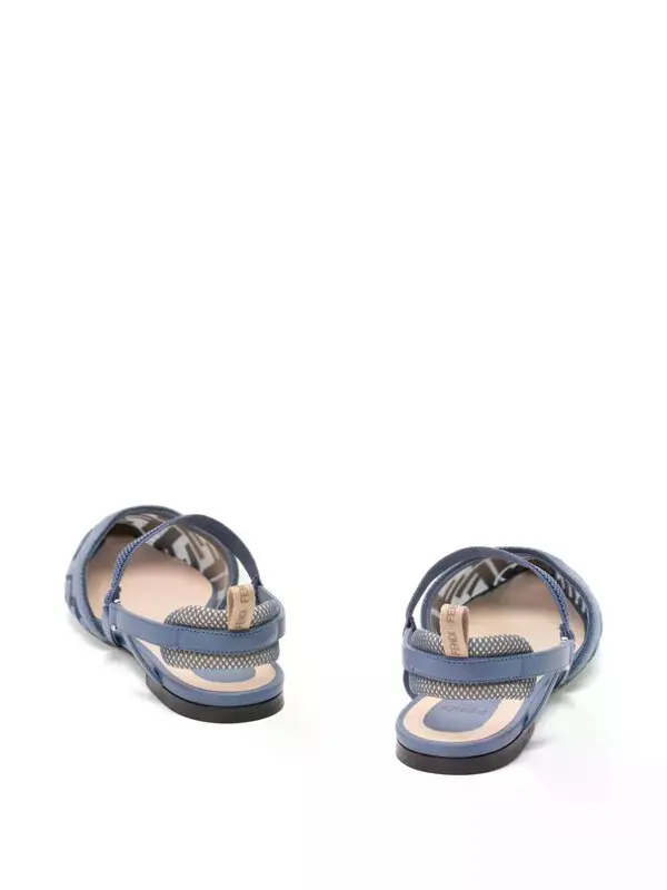 Fendi Ff-motif Slingback Pumps
