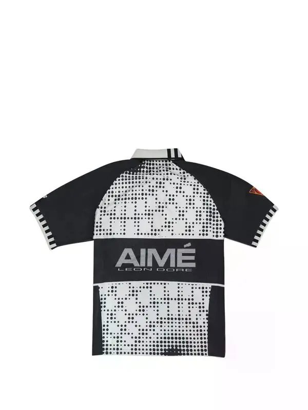 Aimé Leon Dore X New Balance Zip-up Polo Shirt