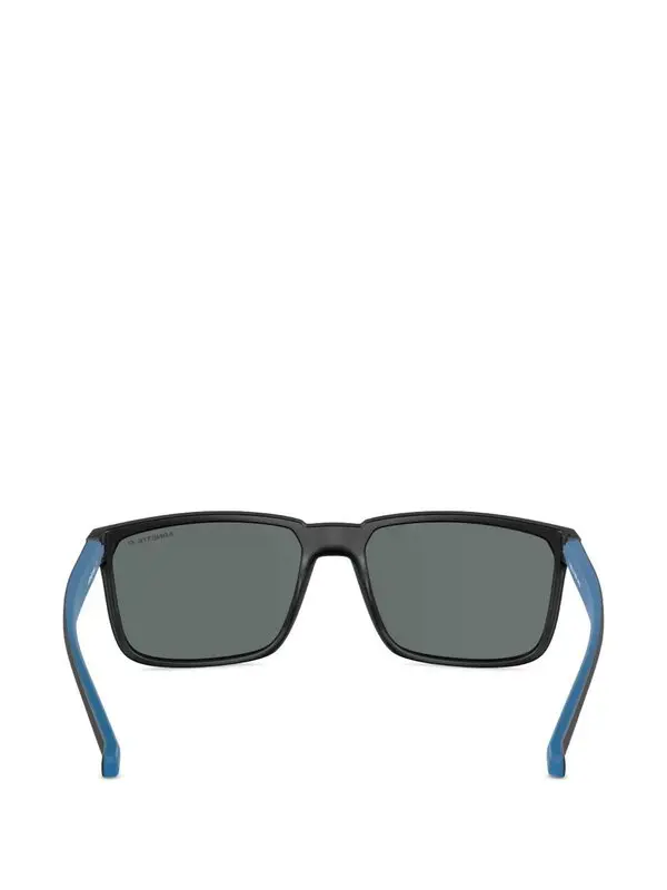 ARNETTE Stripe Rectangle-frame Sunglasses