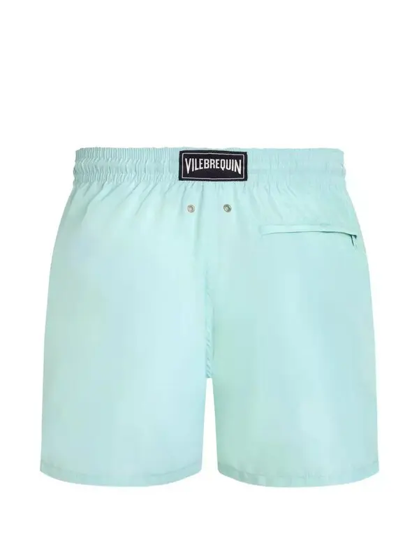 Vilebrequin Packable Drawstring Swim Shorts With Logo Detail