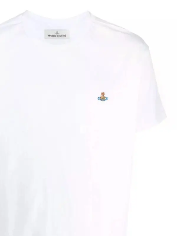 VIVIENNE WESTWOOD Orb Embroidered T-shirt