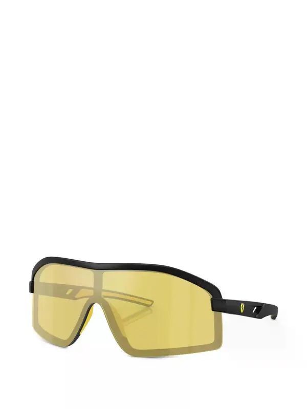 SCUDERIA FERRARI Square Frame Sunglasses - Black