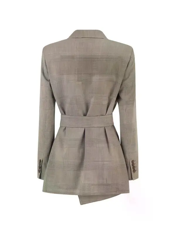 Max Mara Prince Of Wales Checked Blazer