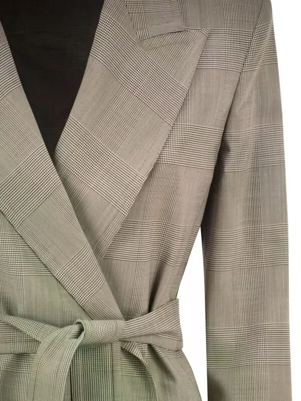 Max Mara Prince Of Wales Checked Blazer