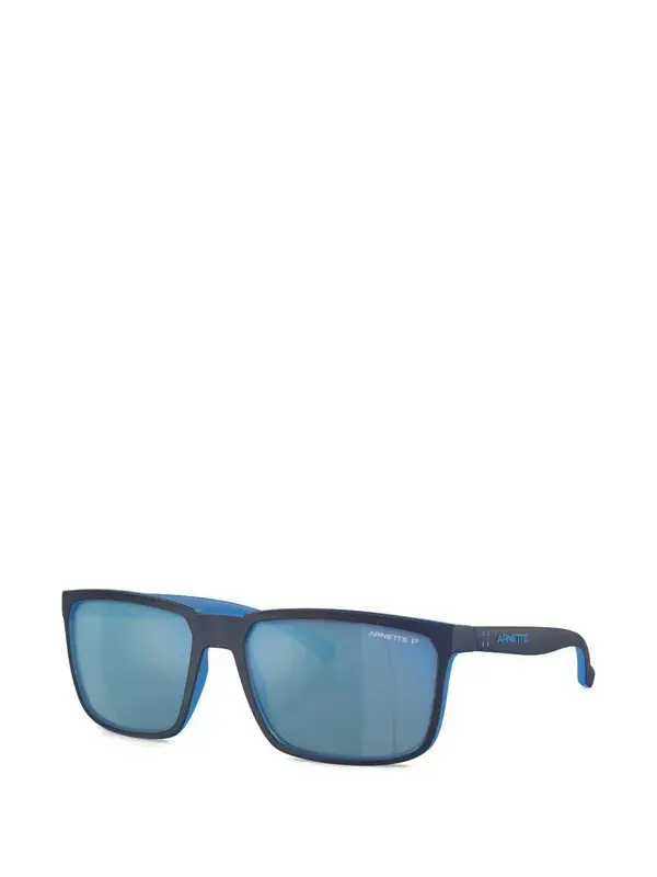 ARNETTE Stripe Rectangle-frame Sunglasses