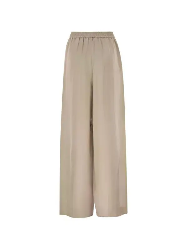 Max Mara Wide-leg Silk Palazzo Pants