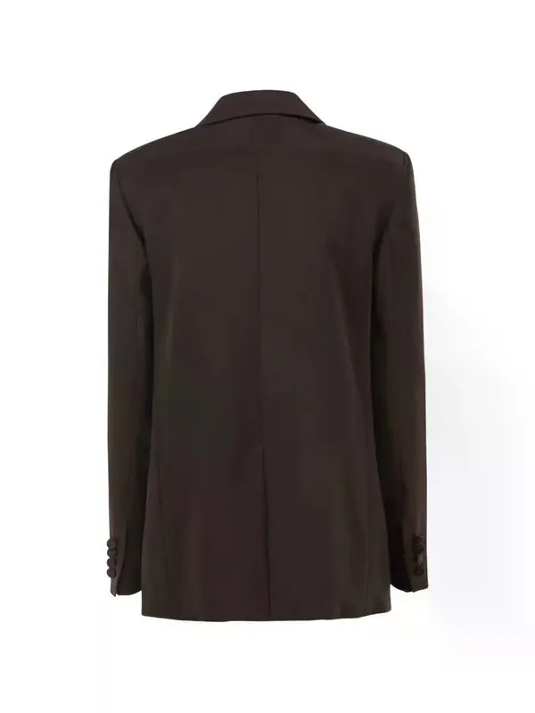 Max Mara Double-breasted Peak-lapel Blazer - Brown