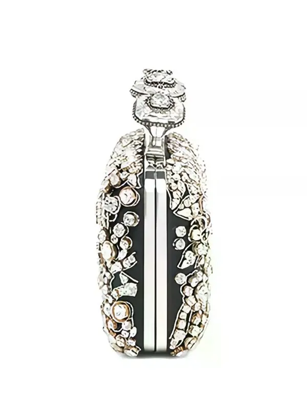 Alexander McQueen Crystal-embellished Clutch Bag
