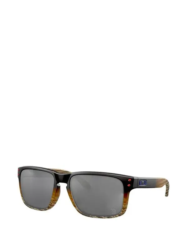 Oakley Holbrook Mlb Boston Red Sox Sunglasses - Black